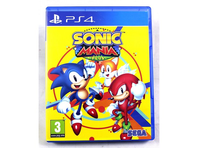 +++ Sonic Mania Plus PS4 - NOVO +++