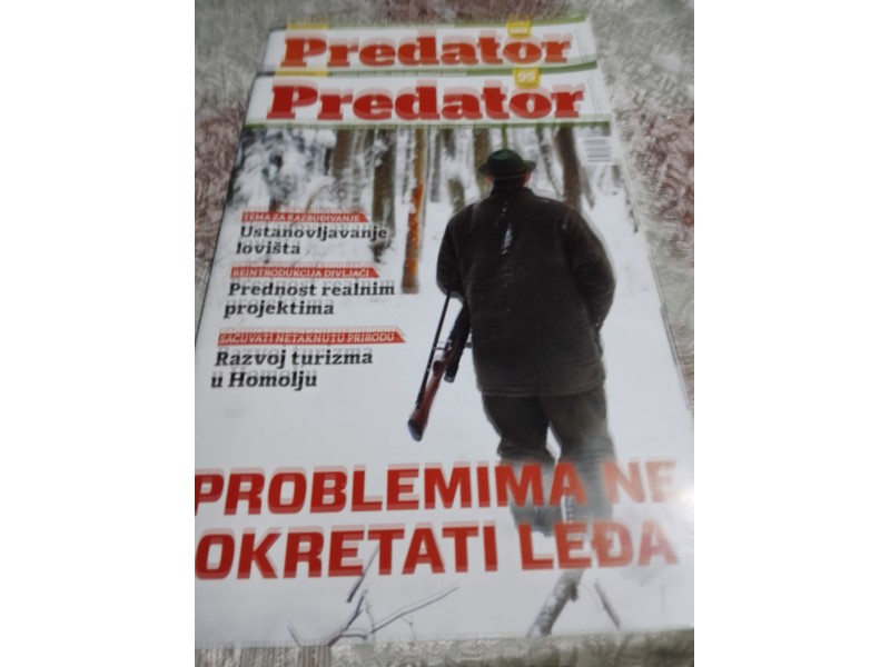 Casopis predator 2 kom