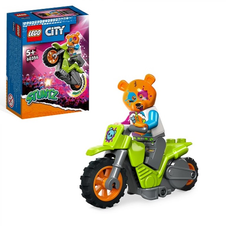 LEGO CITY BEAR STUNT BIKE