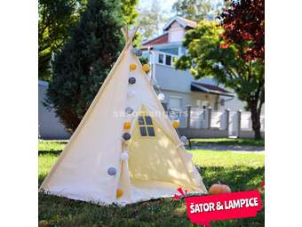 Šator za decu - Žuti
