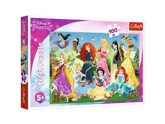 Trefl Puzzle Charming Princesses 100 delova