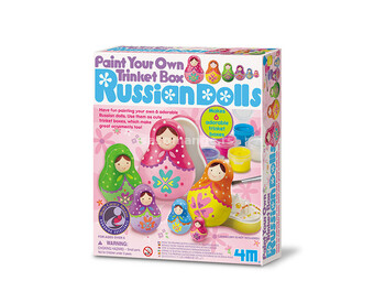 Paint your own Russian dolls