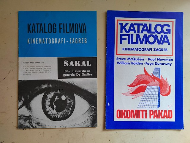 Katalog filmova Kinematografi Zagreb
