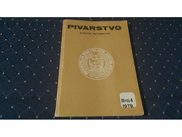 Pivarstvo/Strucni informator