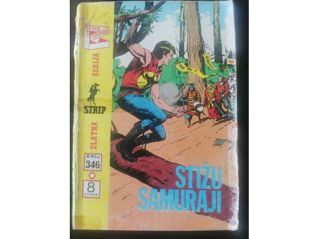 ZLATNA SERIJA ZS 346 - ZAGOR - STIŽU SAMURAJI