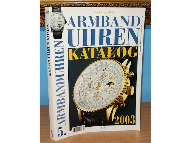 Katalog ručnih satova Armbanduhrenkatalog 2003 god