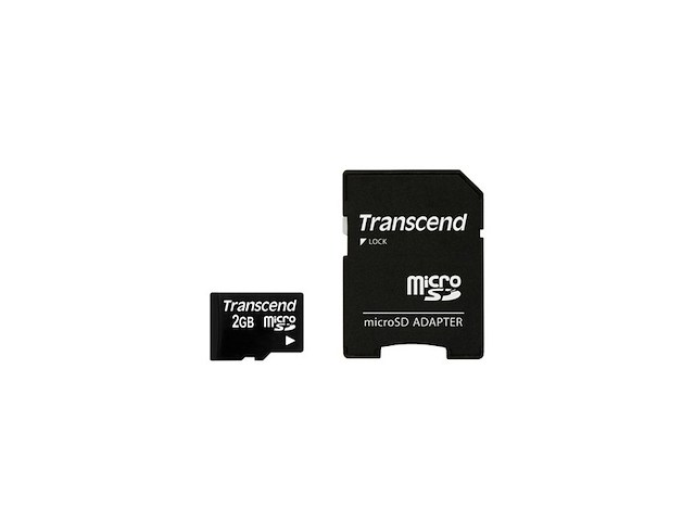 Transcend microSD 2GB class 2!