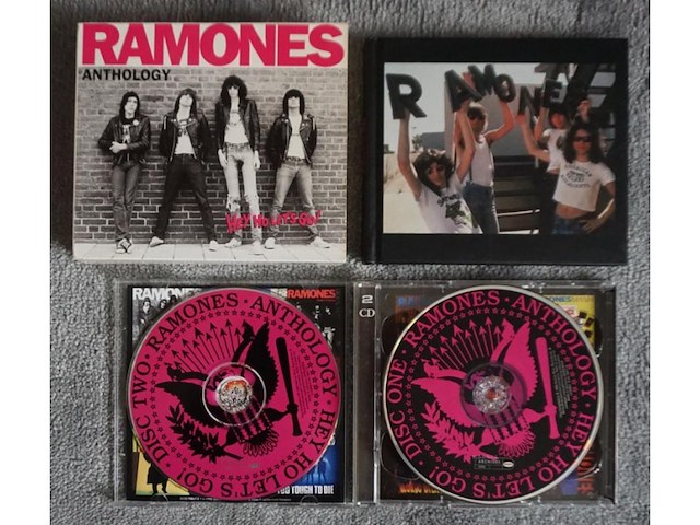 Ramones - Anthology (2 CD + knjiga) box set