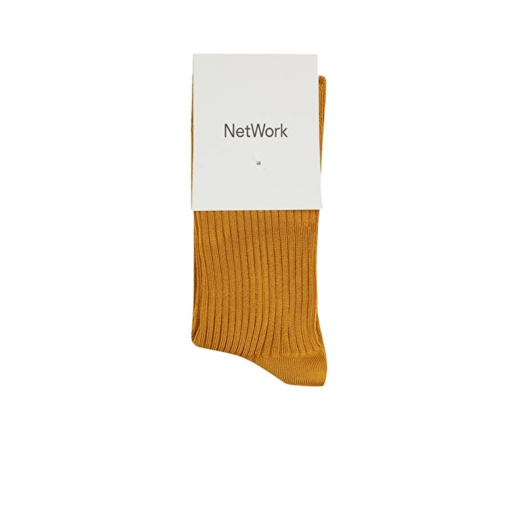 Mustard Women Bamboo Socks