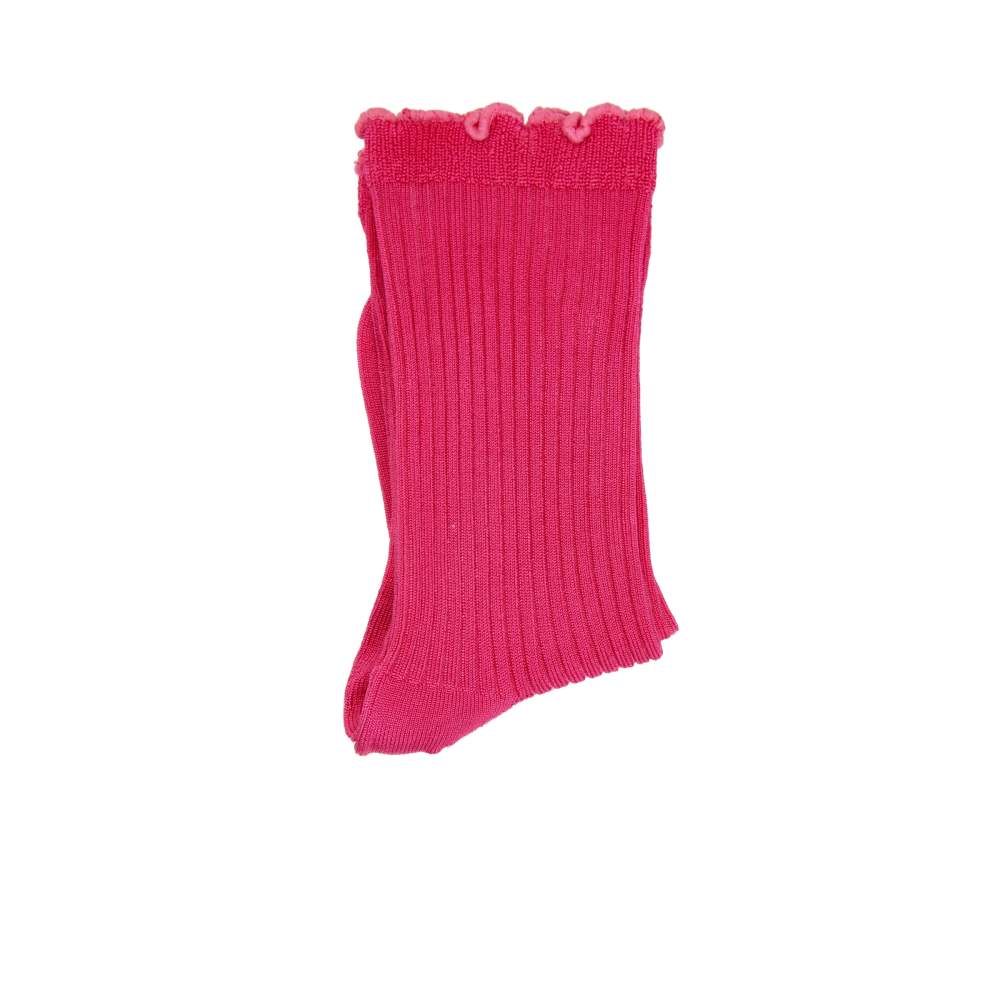 Fuchsia Women Bamboo Socks