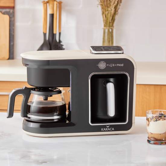 Karaca Hatır Plus Mod 5 in 1 Talking Coffee And Tea Maker Cream