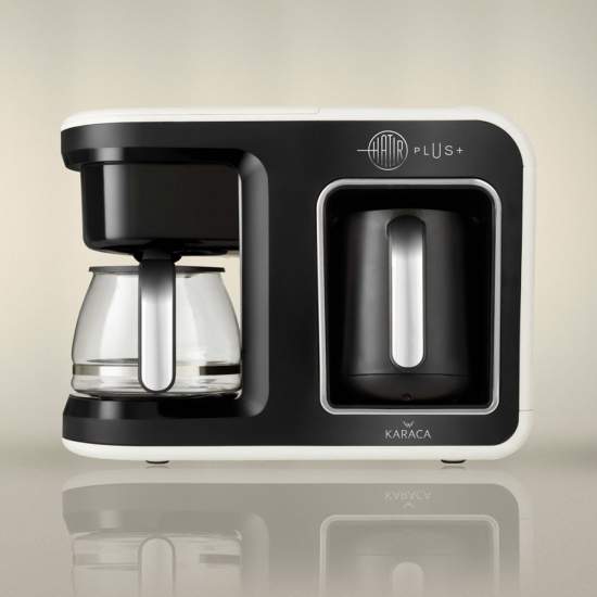 Karaca Hatır Plus 2 in 1 Coffee Machine Cream