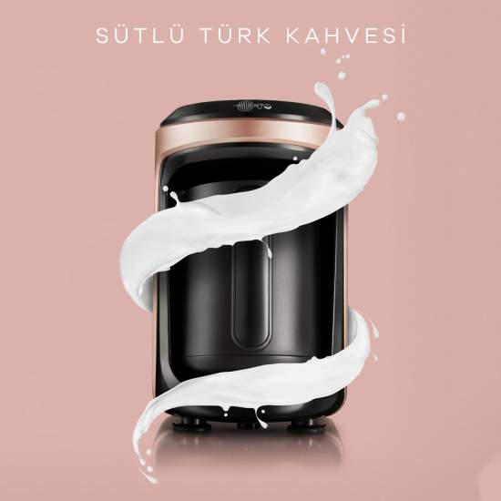 Karaca Hatır Hüps Milk Turkish Coffee Machine Rosegold