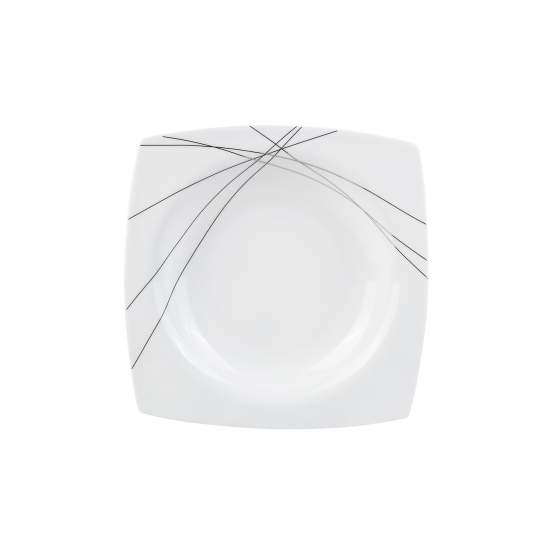 Karaca Fine Pearl Line Magic Deep Plate