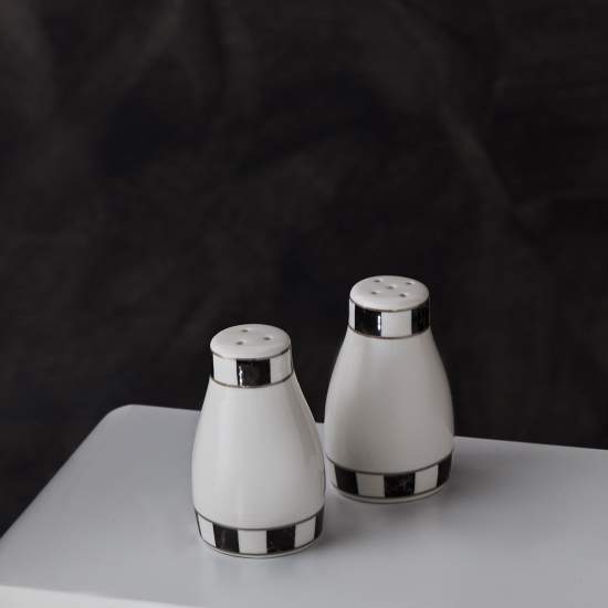 Karaca Checkered Salt Shaker/Pepper Shaker