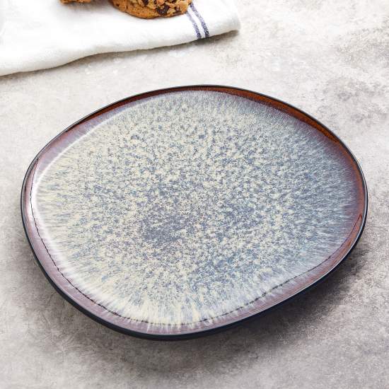 Karaca Black Galactic Serving Plate 27 cm