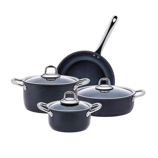 Karaca BioDiamond Steel Plus 7 Piece Cookware Set