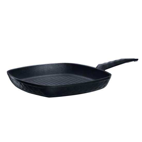Karaca BioDiamond Antibacterial Handle Induction Grill Pan 28 cm 1.8 Lt