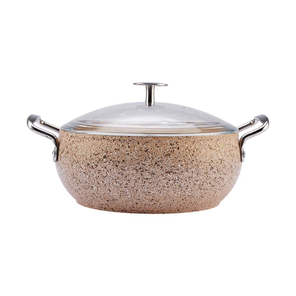Karaca Avanos Wood Bio Granite Pot 24 cm
