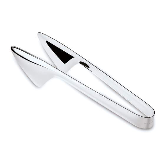 Jumbo Uniform Pastry Tongs