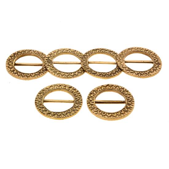 Jumbo Rina 6-Piece Napkin Ring