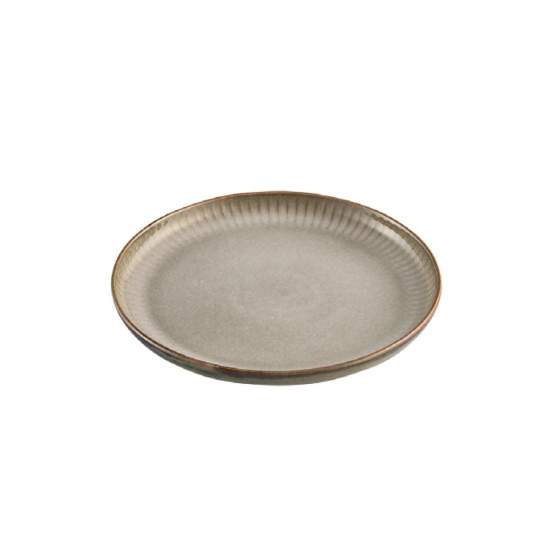 Jumbo Efes Gray Flat Plate 21 cm