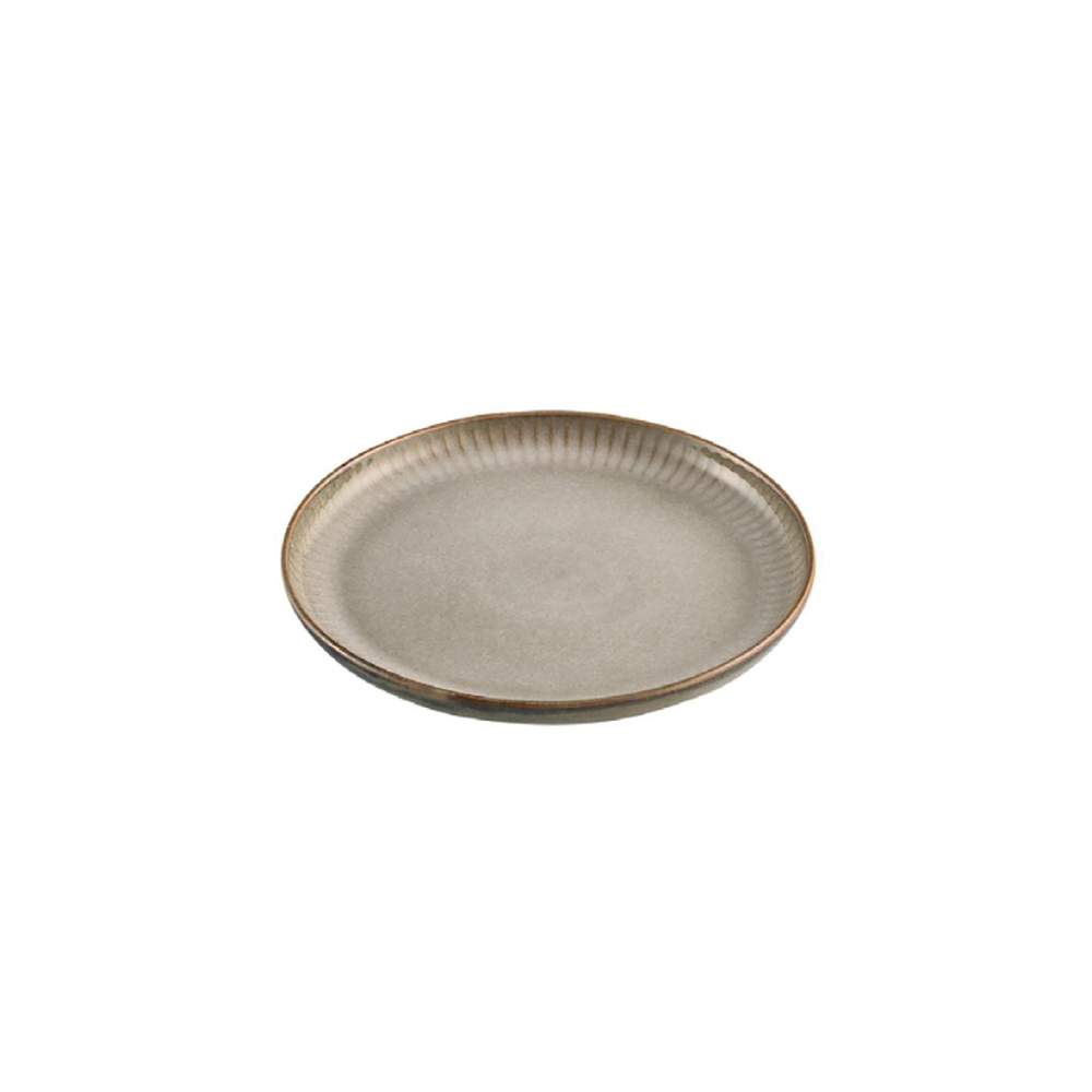 Jumbo Efes Gray Flat Plate 17 cm