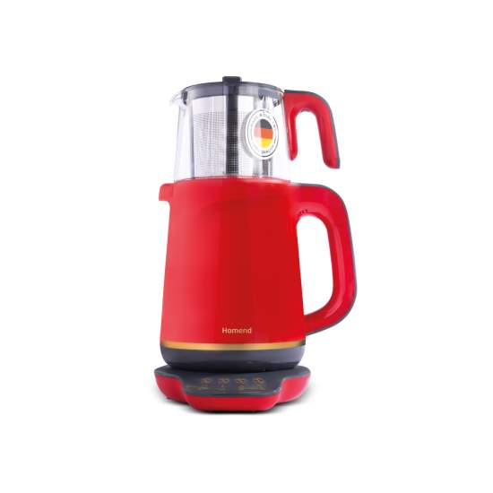 Homend Royaltea 1761h Talking Tea Maker Red Gold