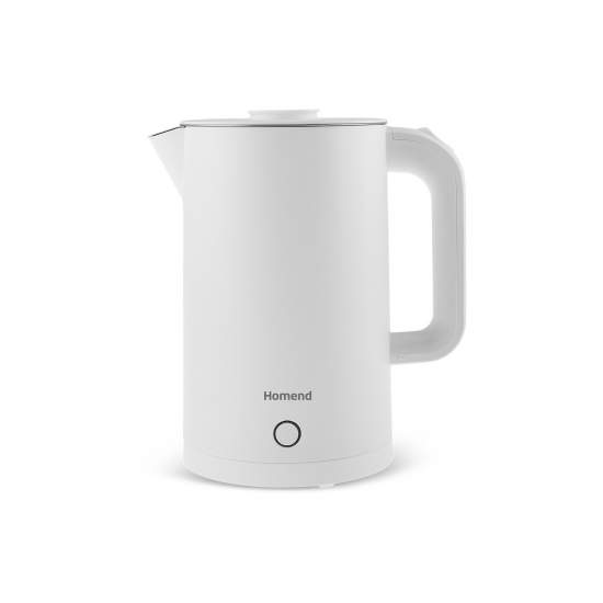 Homend Heathrow Cool Touch 1618H Double Wall Silent XL Kettle White