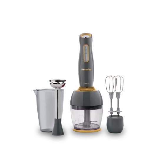 Homend Handmaid 1962h Blender Set Anthracite Gold