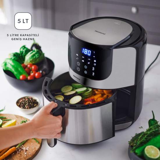 Homend Airfryday 2502h 8 Different Programs, Touch Screen, 5l Airfryer