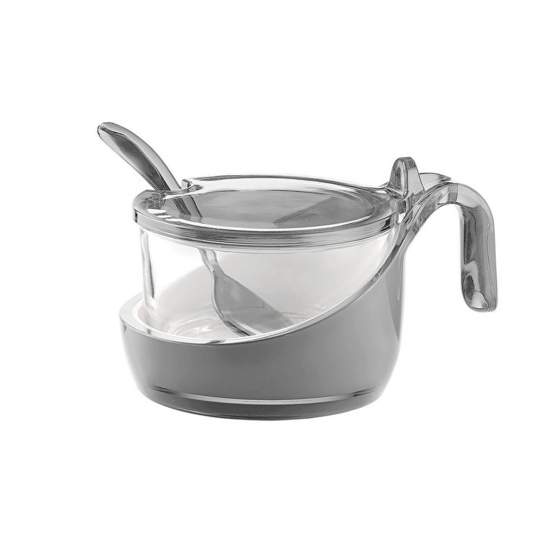 Guzzini Two Tone Sugar Bowl - Gray