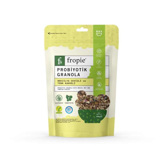 Fropie Brazilian Walnut Turkish Coffee Granola 200 Gr