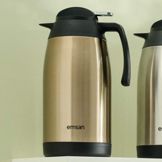 Emsan New Vega Thermos Rose Gold 2.1 Liter