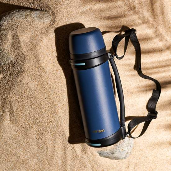 Emsan Fellow Dark Blue Thermos 2 Lt