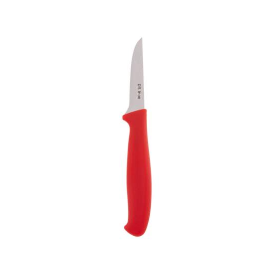 Dr. Inox Serrated Paring Knife - Red