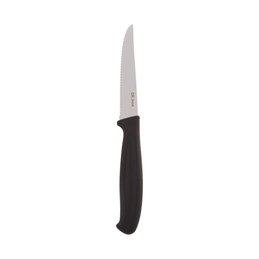 Dr. Inox Steak Knife Black