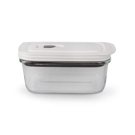 Cookplus White Glass Storage Container 0.4 Lt