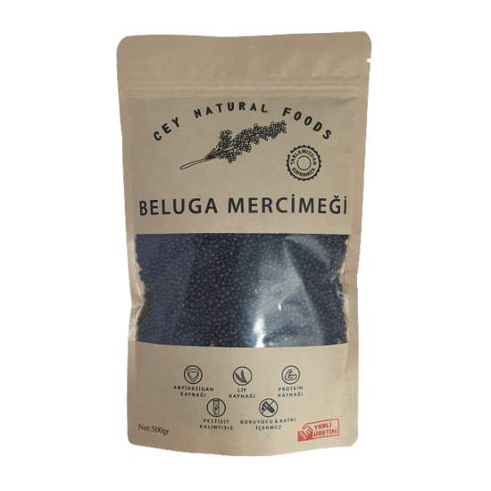 Cey Natural Beluga Lentil 500 G