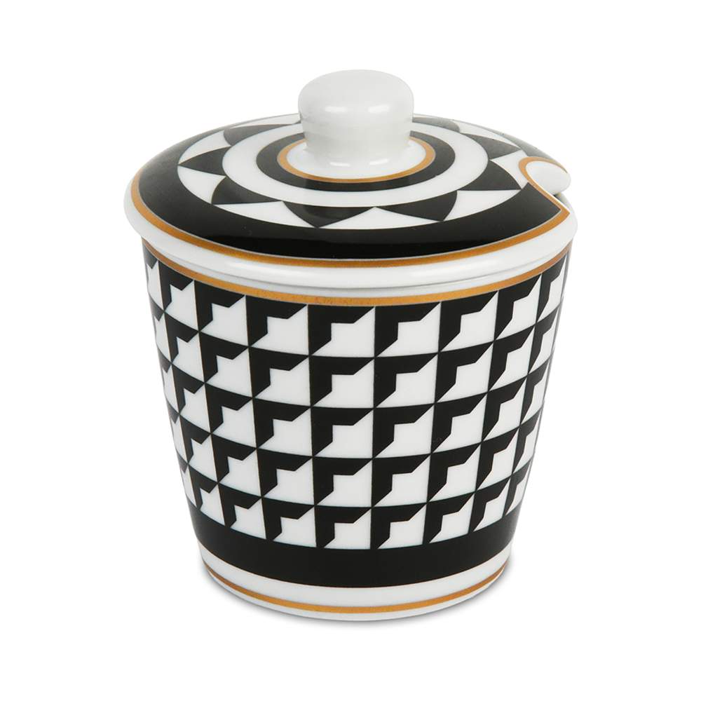 Baci Milano Optical Sugar Bowl