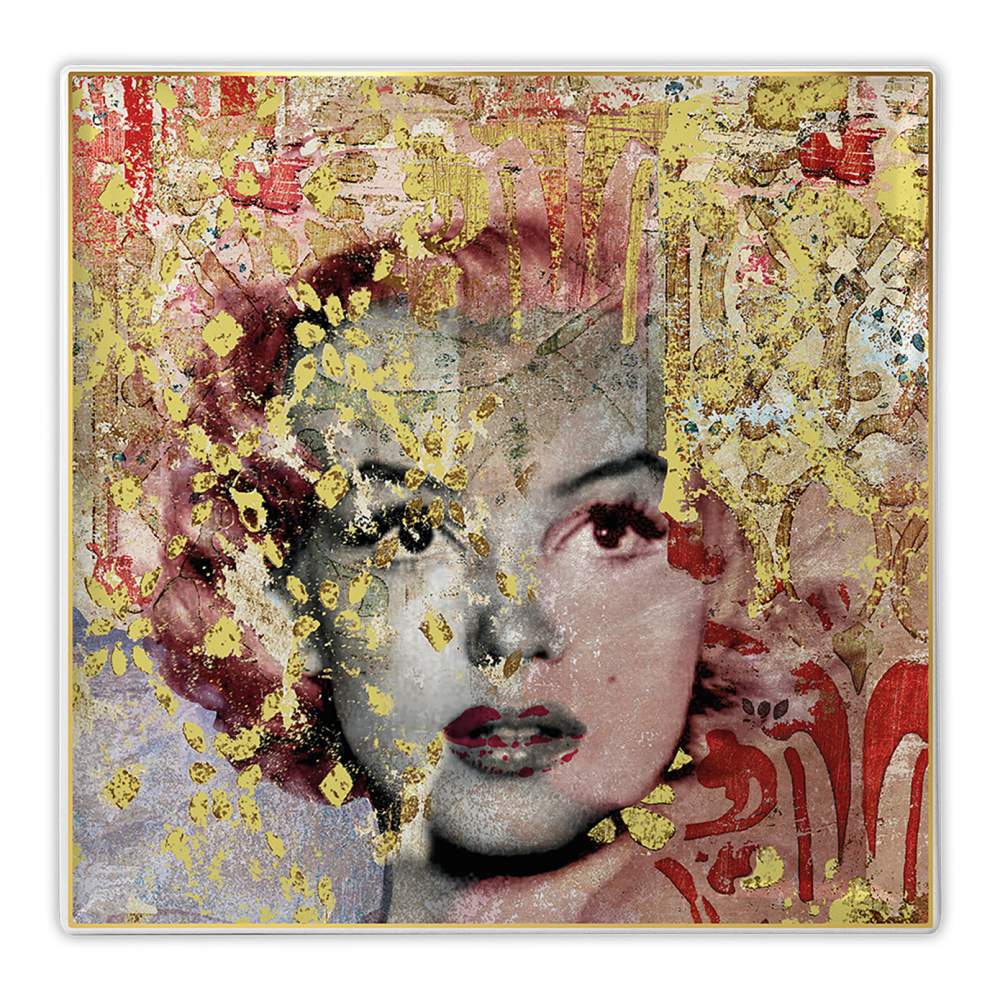 Baci Milano Memories Square Tray 31x31 cm Marilyn