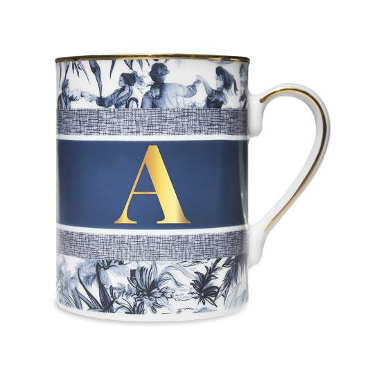 Baci Milano Alphabet A Mug