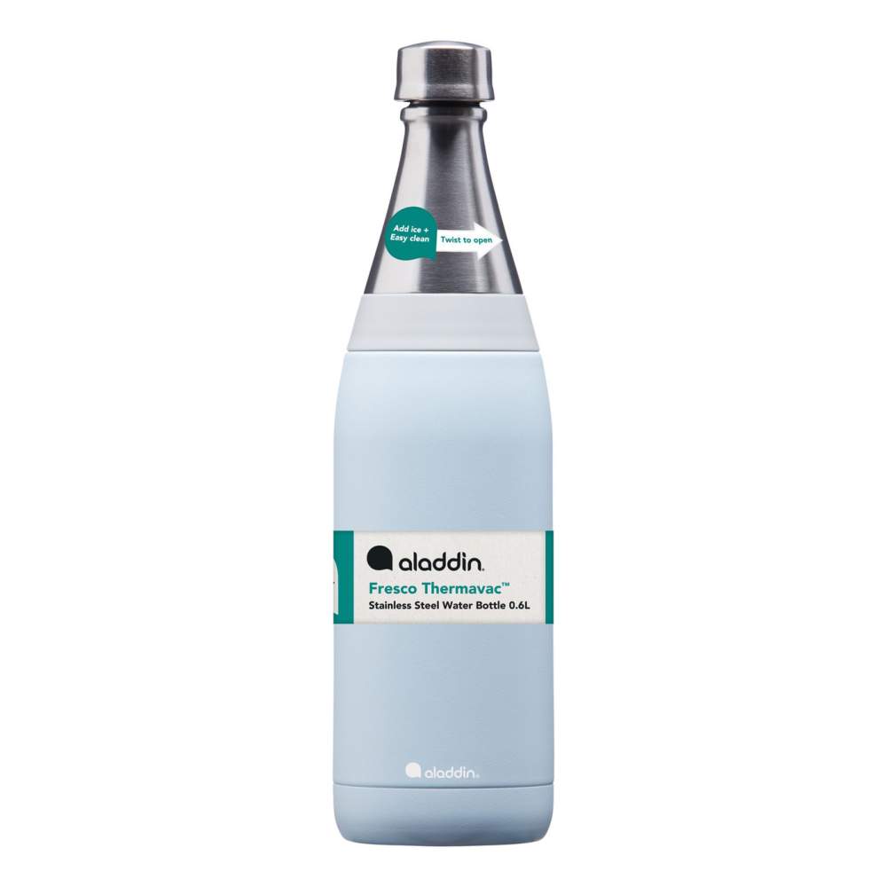 Aladdin Fresco S.Steel Water Sky Blue 0.6 Liter