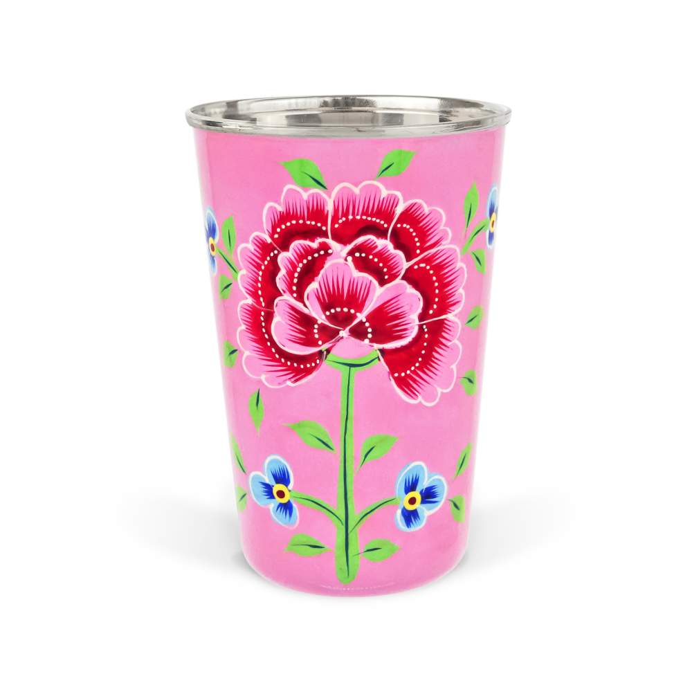 3rd Culture Floral Pink Cup