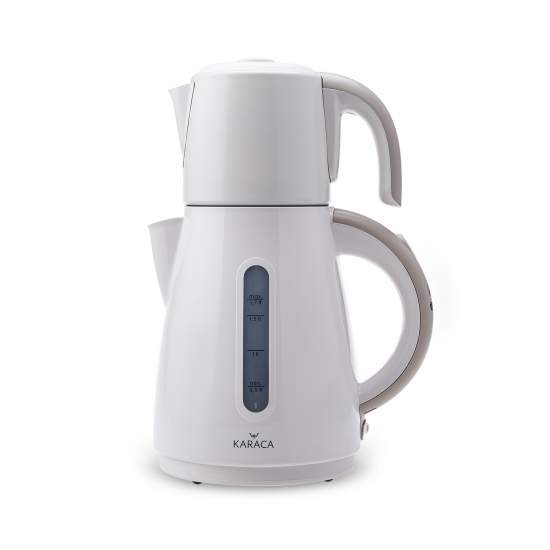 Karaca Daystar 2 in 1 Tea Maker Latte with Steel Teapot