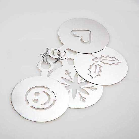 Jumbo Venti Steel Latte Art Set of 4