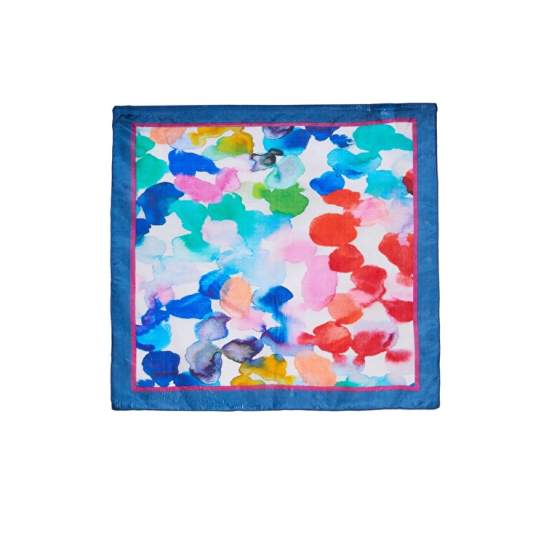 Colorful Womens Silk Scarf