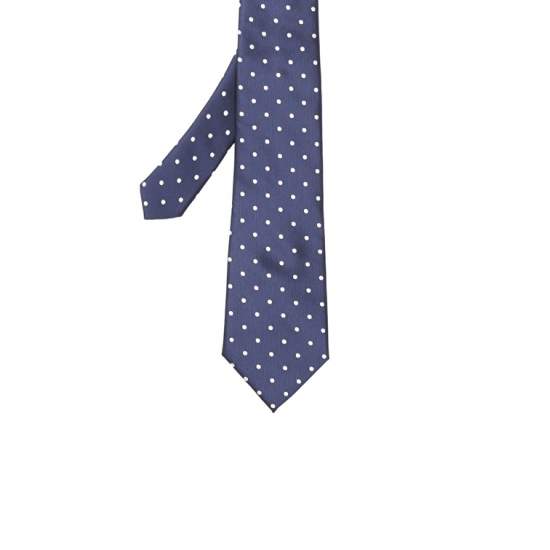 Navy Blue Wool Tie