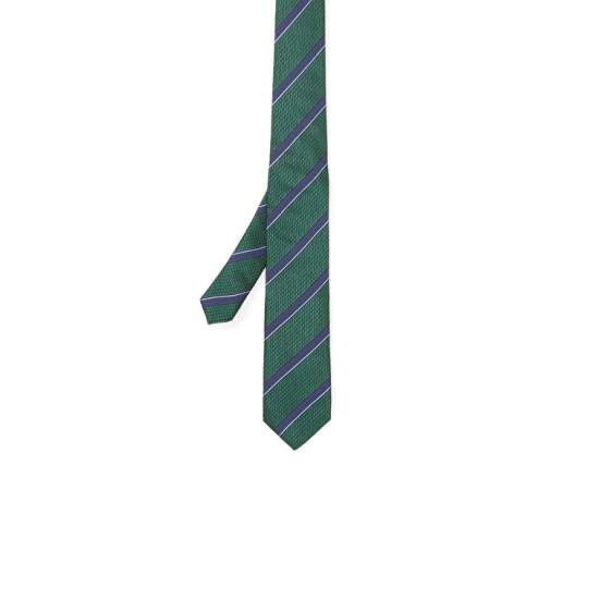 Green Silk Tie