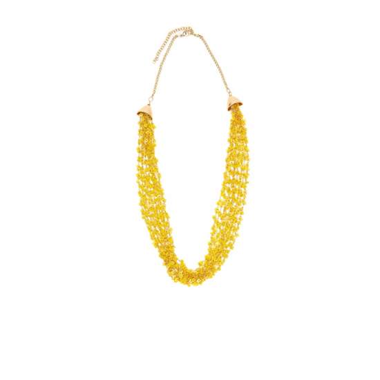 Yellow Womens Necklace